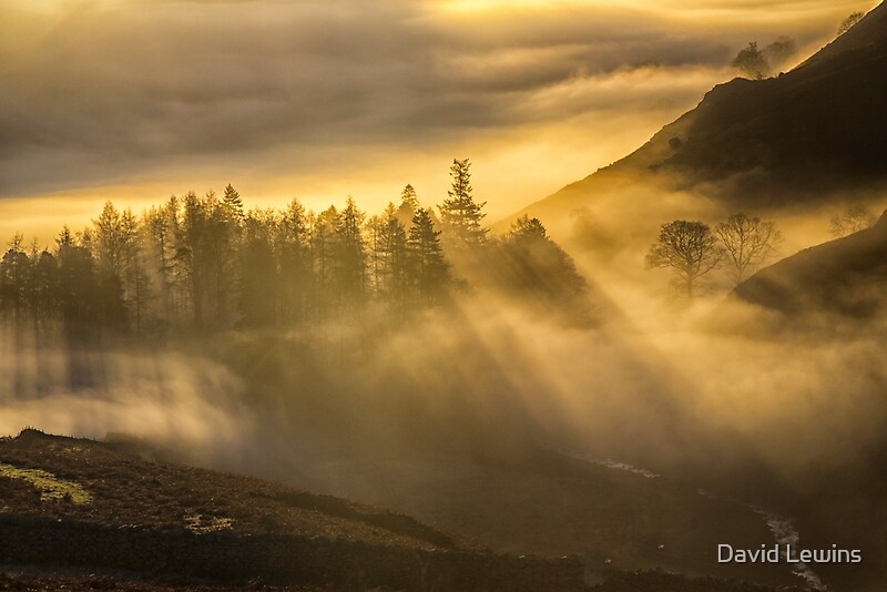 "Cloud Inversion and Sun" by David Lewins | Redbubble