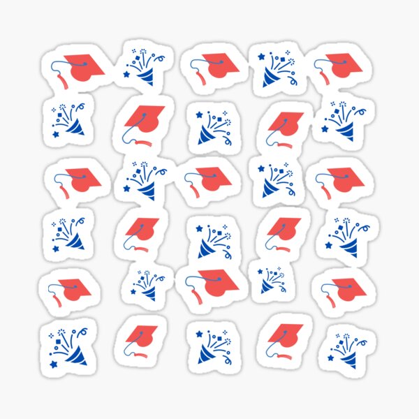 "happy graduation sticker" Sticker for Sale by bohemedesign | Redbubble