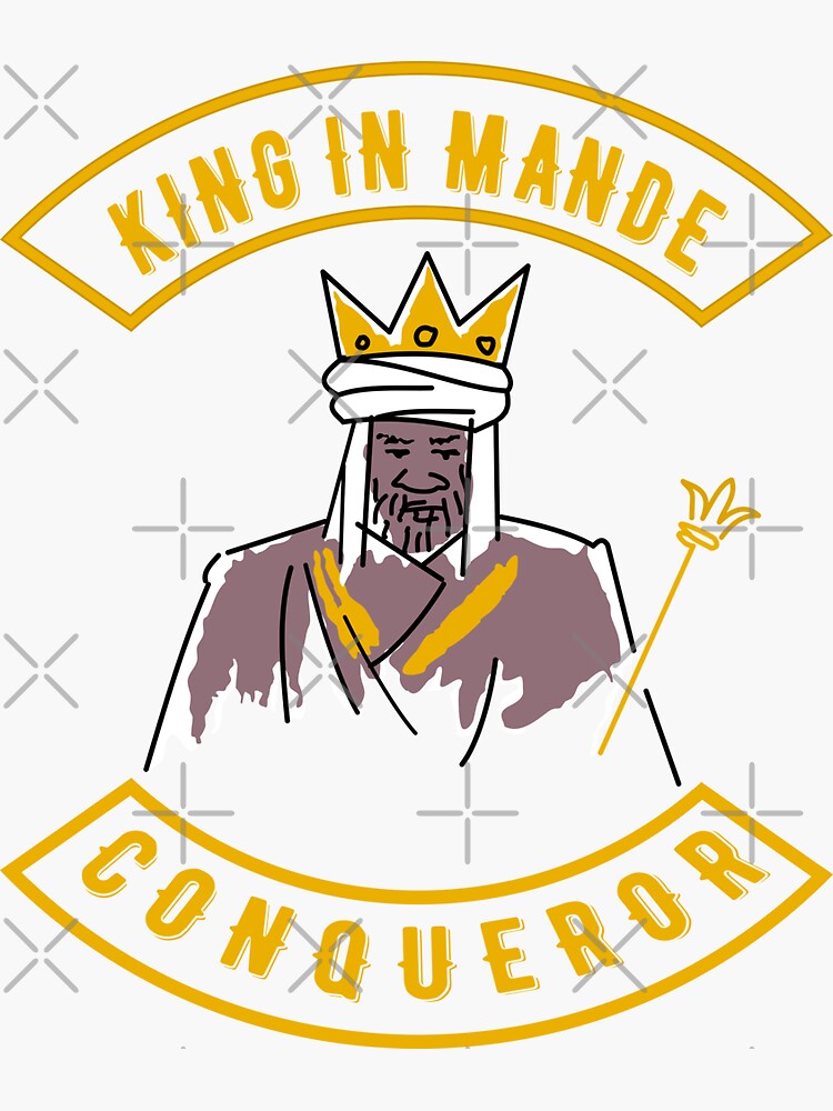 "Mansa musa meaning" Sticker for Sale by maarifa | Redbubble