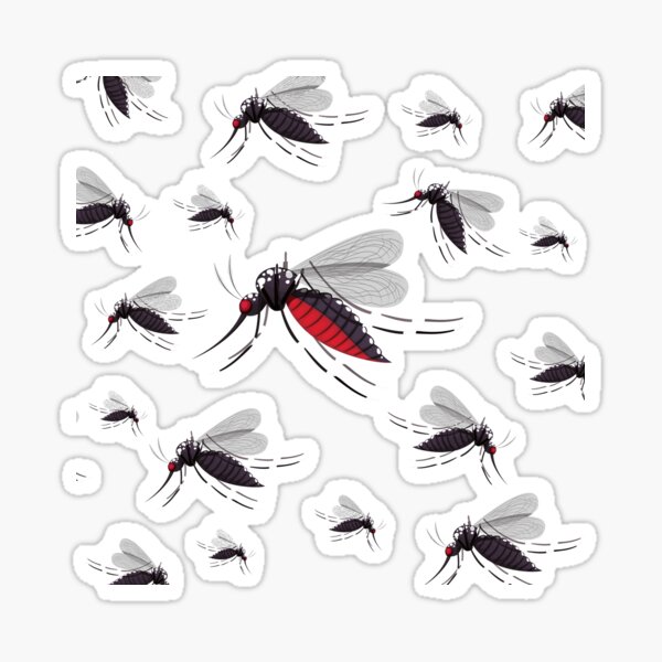 "mosquito net" Sticker for Sale by artbyrosse | Redbubble