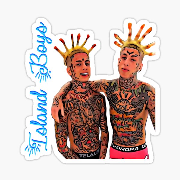 "Island boys " Sticker for Sale by Phelps2020 | Redbubble