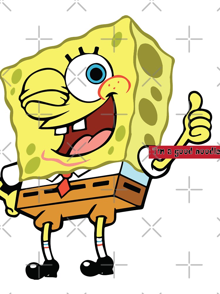 "Spongebob Squarepants - I'm a good noodle" Kids T-Shirt for Sale by ...