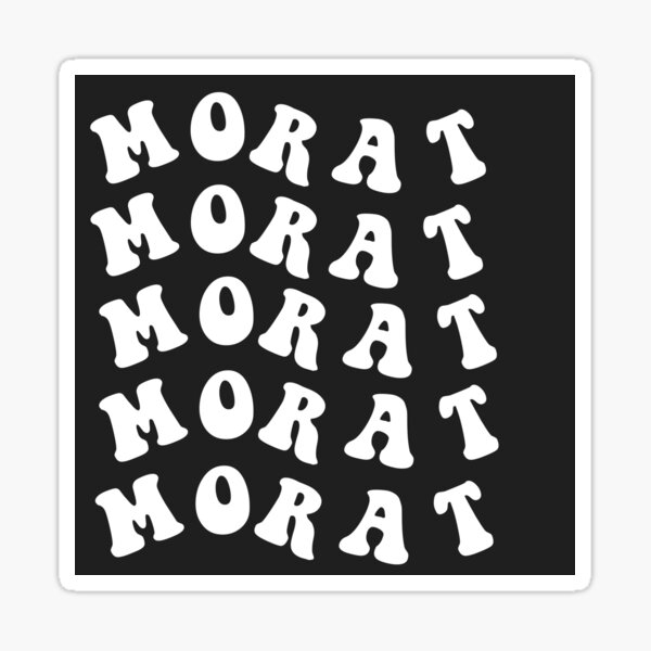 "Morat sticker-design" Sticker by mywavesmeetyou | Redbubble