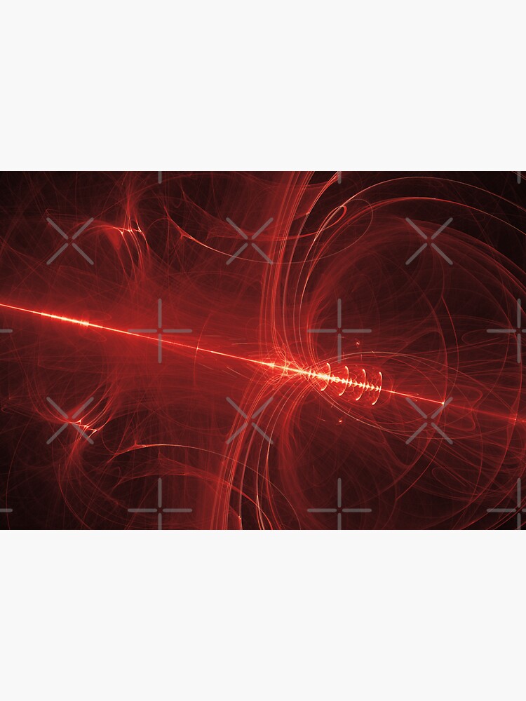 "Abstract Red Black" Sticker by TDogVoid | Redbubble