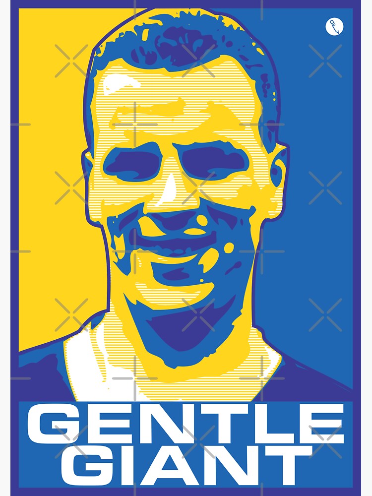 "Gentle Giant - LUFC" Sticker for Sale by DAFTFISH | Redbubble