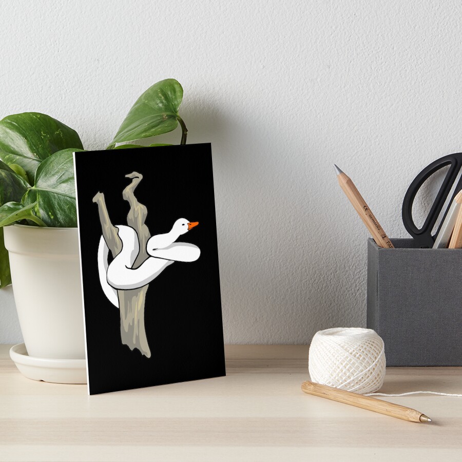 "Snuck -Snake/Duck funny meme" Art Board Print by PifPafPuf | Redbubble