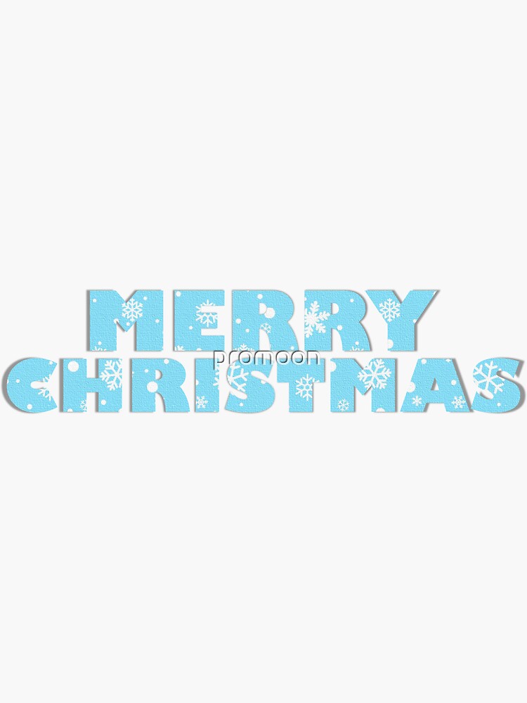 "Merry Christmas Heartiest Warm Wishes in Christmas Eve" Sticker for ...