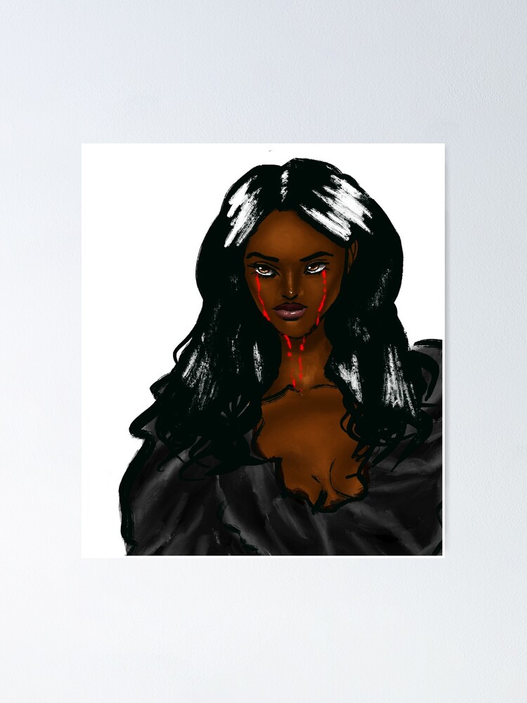 "Angel Crying Blood" Poster for Sale by ardhemis | Redbubble