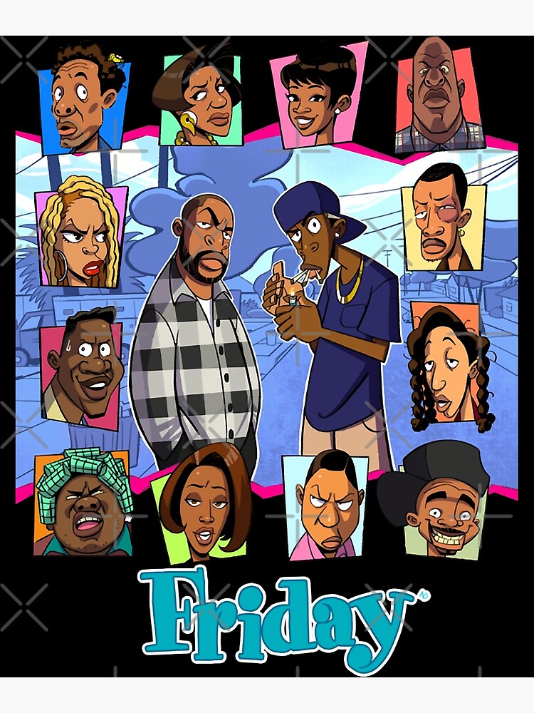 "Gifts Idea Friday Animated Craig And Smokey Cartoon Gift For Everyone ...