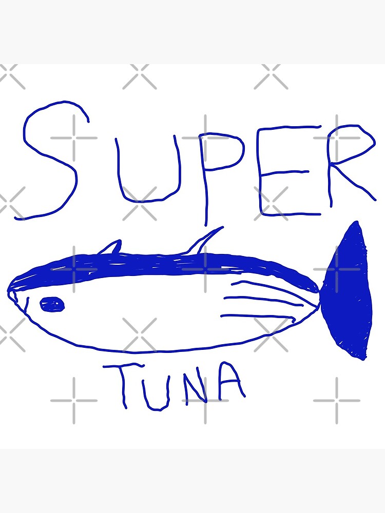 "Super Tuna by Jin (슈퍼 참치)" Art Print by BTSPRINTABLE | Redbubble