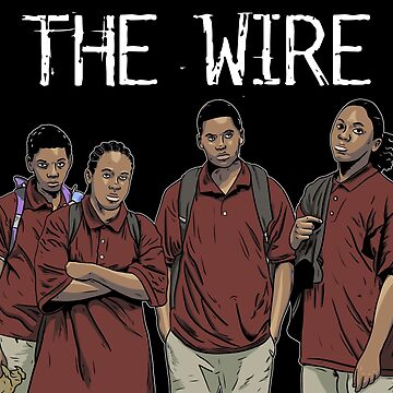 "The Wire - Dukie, Randy, Michael and Namond" Sticker for Sale by ...