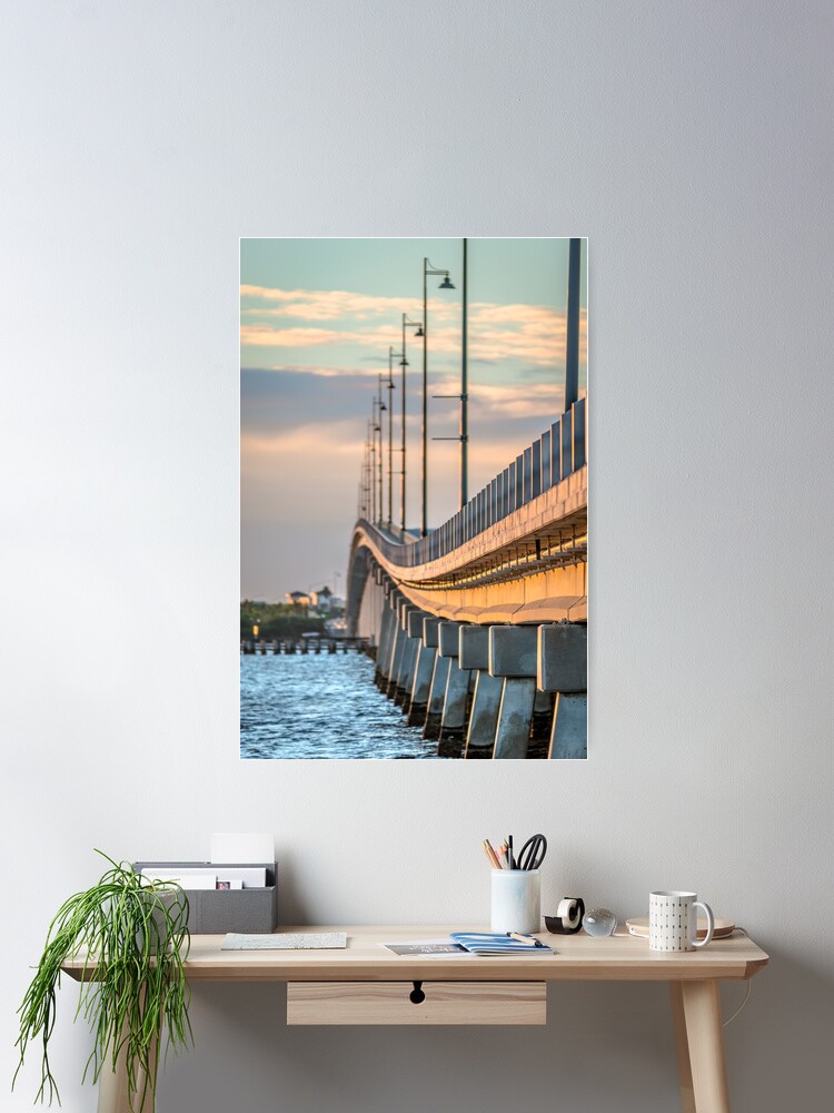 "Morning Curve" Poster for Sale by peaceriverphoto | Redbubble