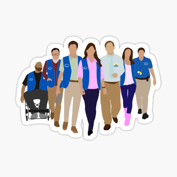 "SUPERSTORE" Sticker for Sale by lily-hj | Redbubble