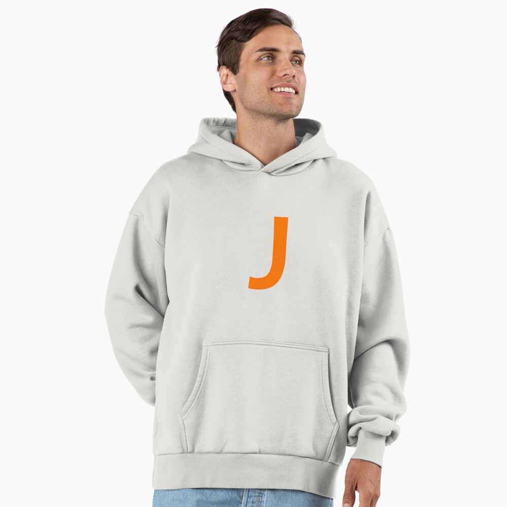 "Orange color Letter J" Sticker for Sale by WECreations | Redbubble