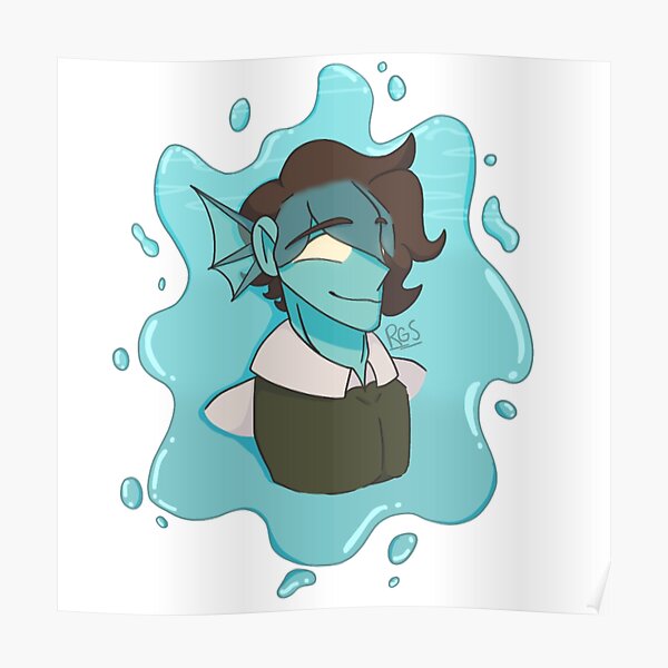 "Fantasy Human Sea Creature " Poster by RgArtist | Redbubble