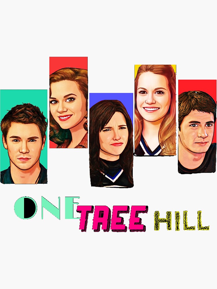 "One tree hill" Sticker for Sale by swanspirate520 | Redbubble