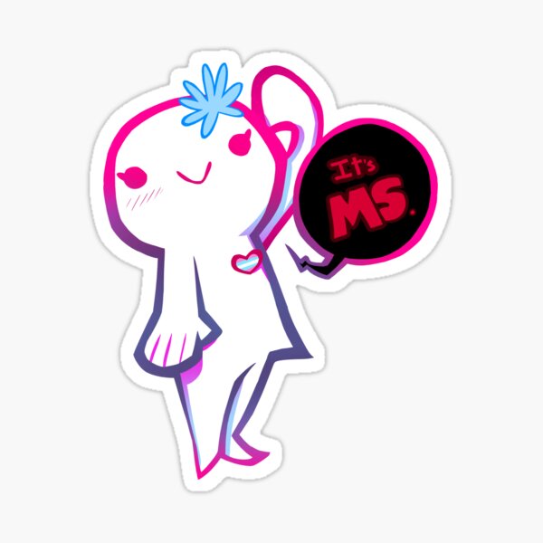 "Miss" Sticker for Sale by Logani | Redbubble