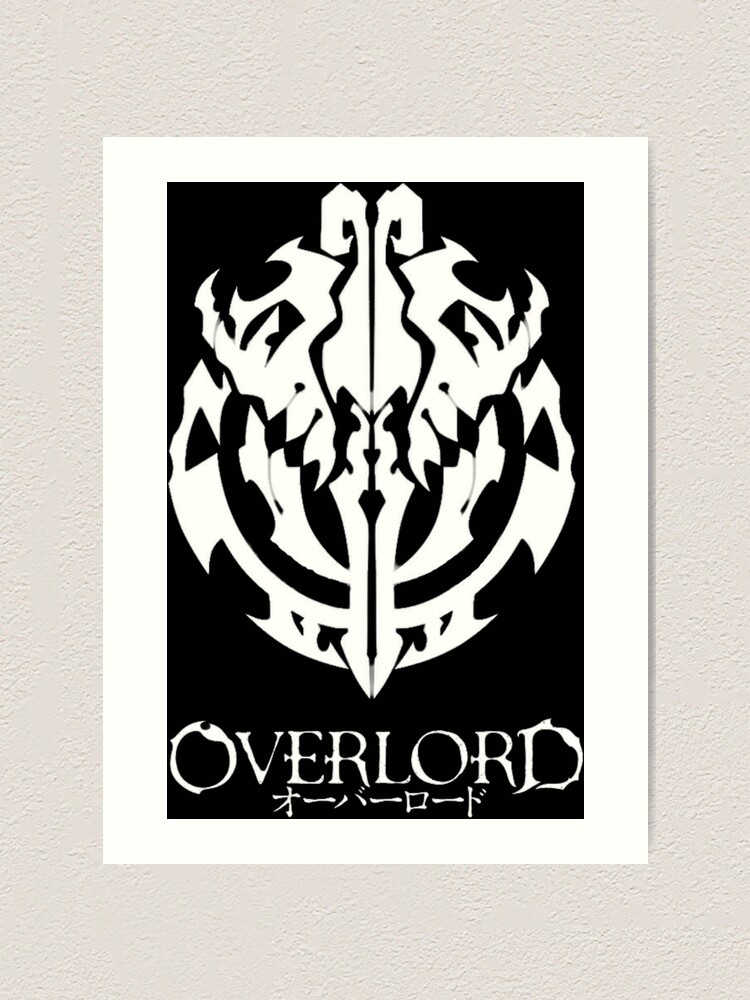 "Overlord Anime - Guild Emblem - Ainz Ooal Gown" Art Print for Sale by ...