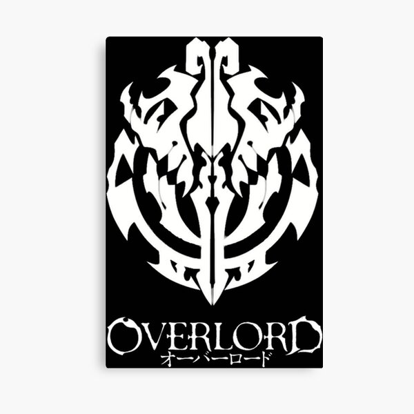 "Overlord Anime - Guild Emblem - Ainz Ooal Gown" Canvas Print for Sale ...