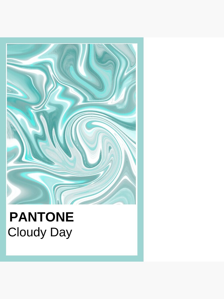 "pantone cloudy day aesthetic" Poster for Sale by venusianaffair ...