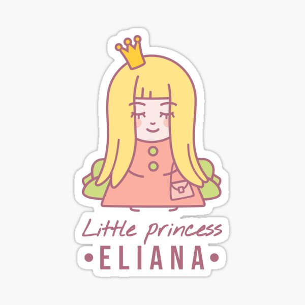 "Little princess Eliana | Blonde girl with a crown on her head and a ...