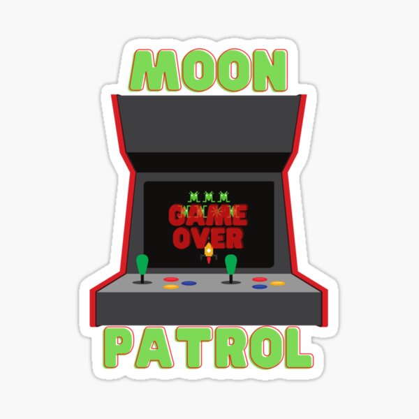"Retro, moon, moon patrol, space, arcade, moonpatrol, gaming, rocket ...
