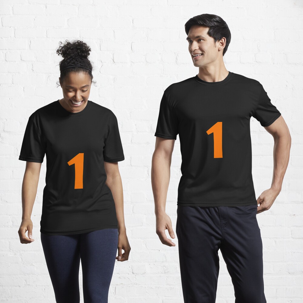 "Orange color Number 1 | Orange color Number One" Sticker for Sale by ...