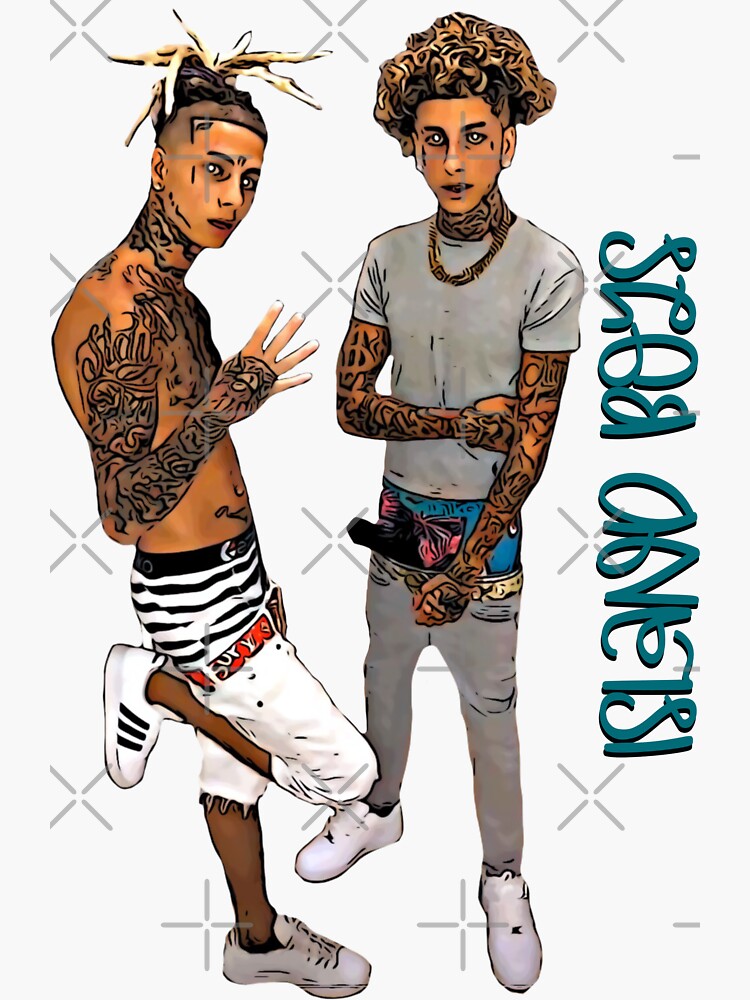 "Island boys " Sticker for Sale by Phelps2020 | Redbubble