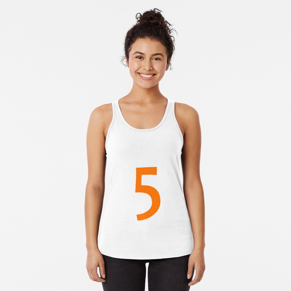 "Orange color Number 5 | Orange color Number Five" Sticker for Sale by ...