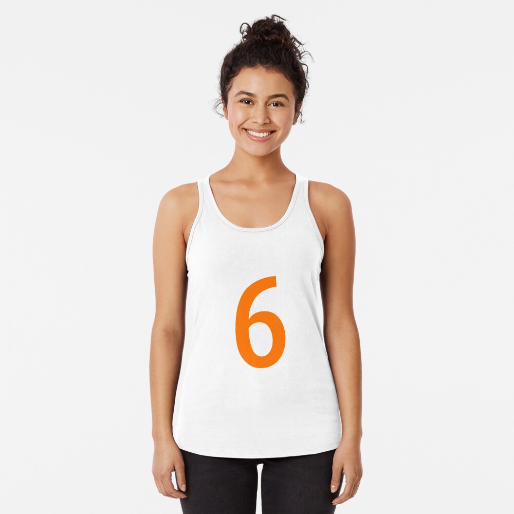 "Orange color Number 6 | Orange color Number Six" Sticker for Sale by ...