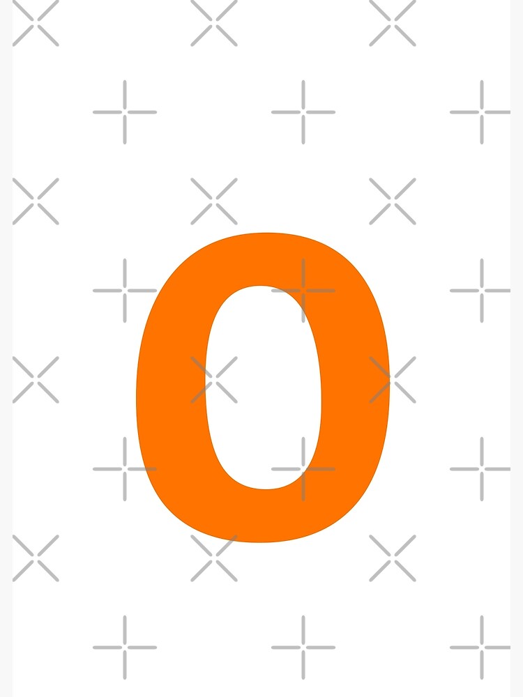 "Orange color Number 0 | Orange color Number Zero | Orange Color Note ...