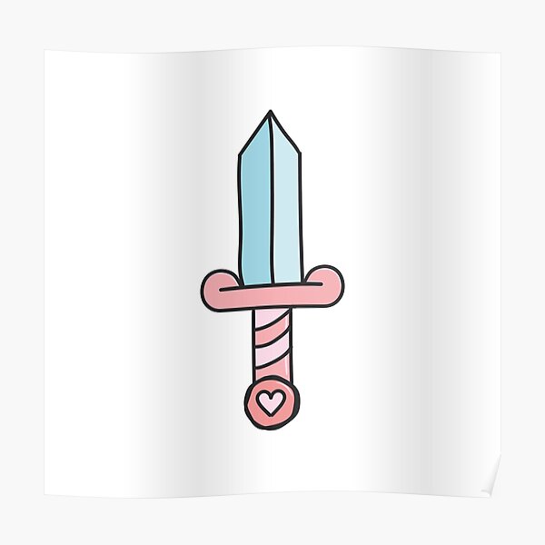 "Magic sword" Poster for Sale by Reoryta | Redbubble
