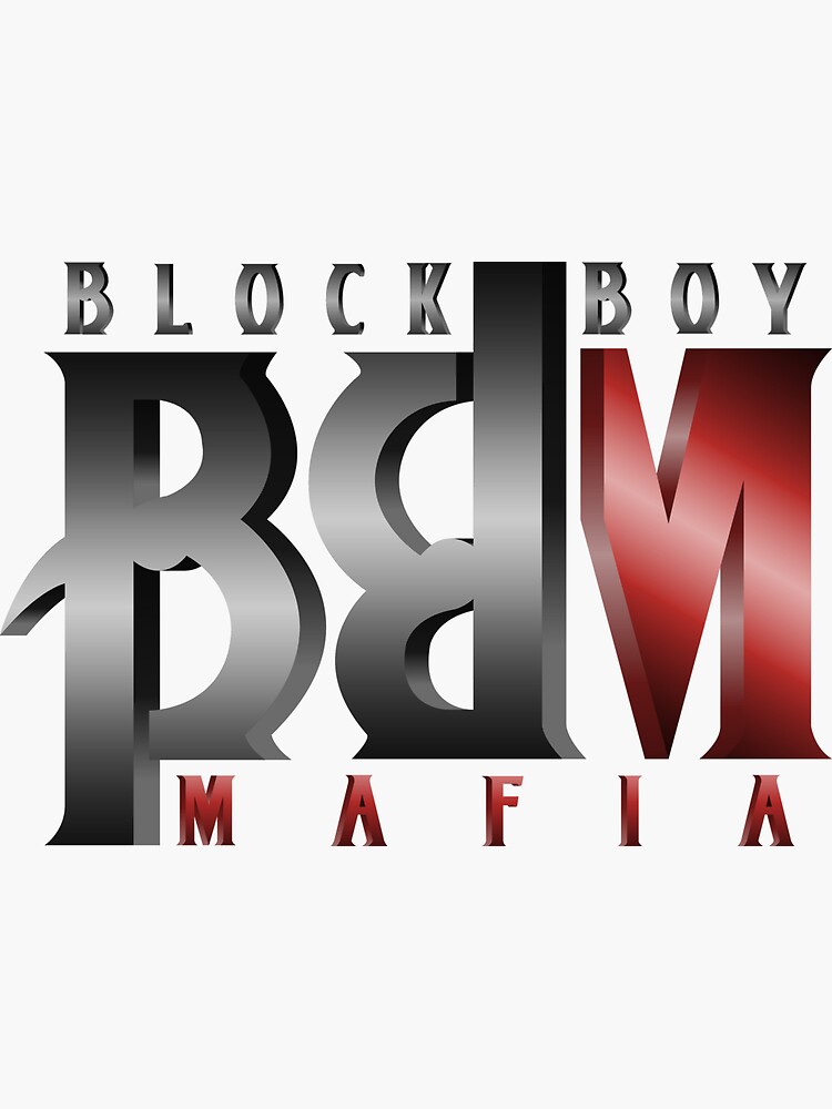 "Block Boy Mafia Logo" Sticker for Sale by BlockBoyMedia | Redbubble
