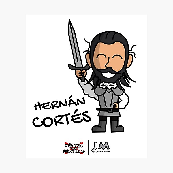 "Design dedicated to Hernán Cortés" Photographic Print for Sale by ...