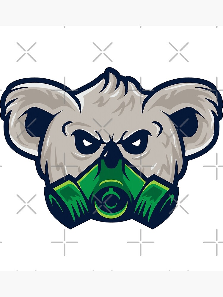 "Masked Koala illustration - Cool Koala Design Gift Idea For Koala ...