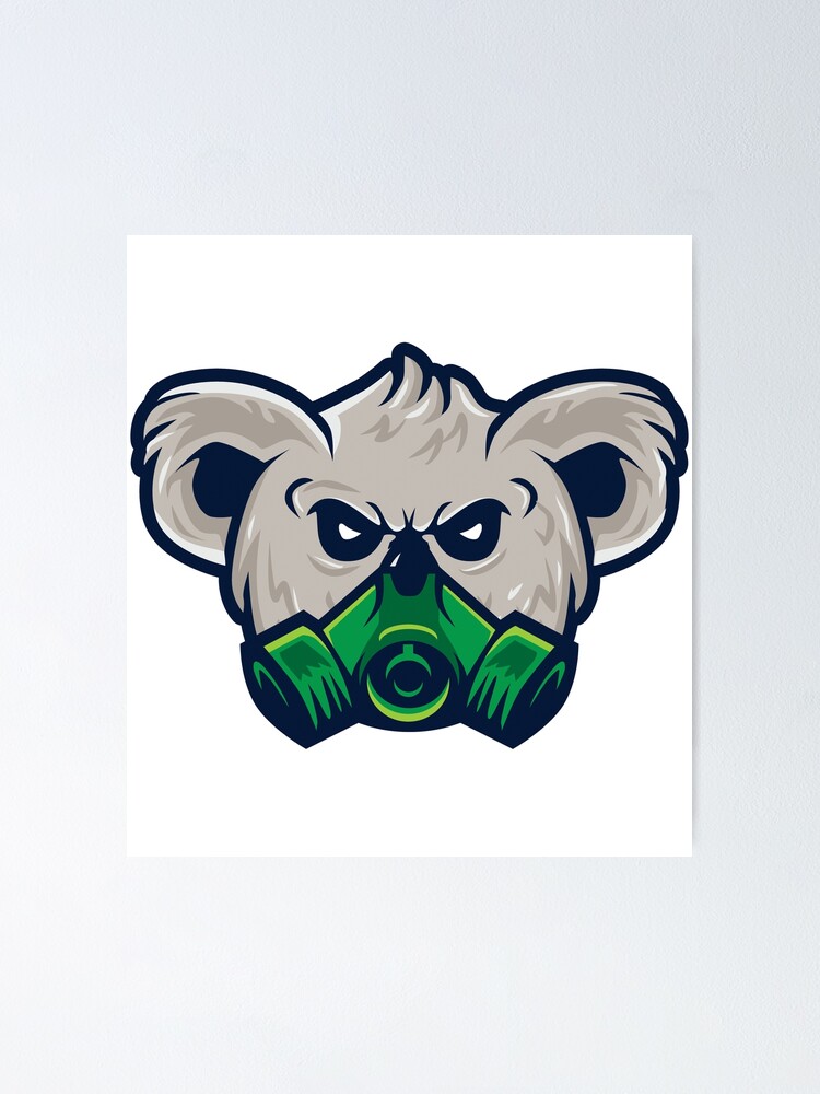 "Masked Koala illustration - Cool Koala Design Gift Idea For Koala ...