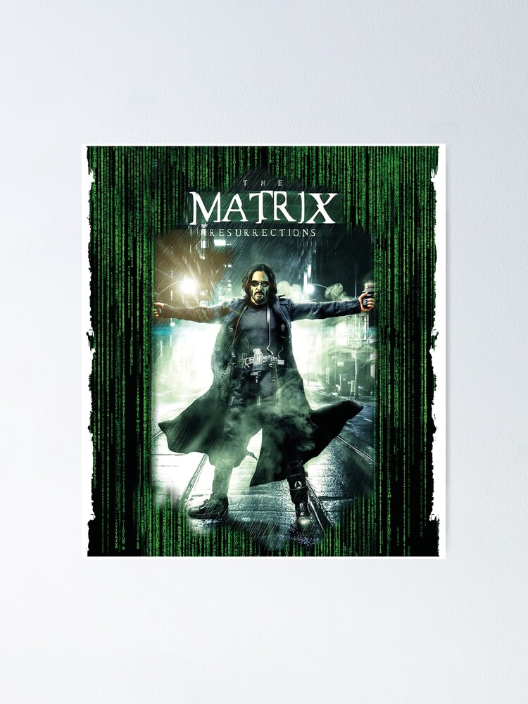 "MATRIX CODE" Poster by animacionjec | Redbubble