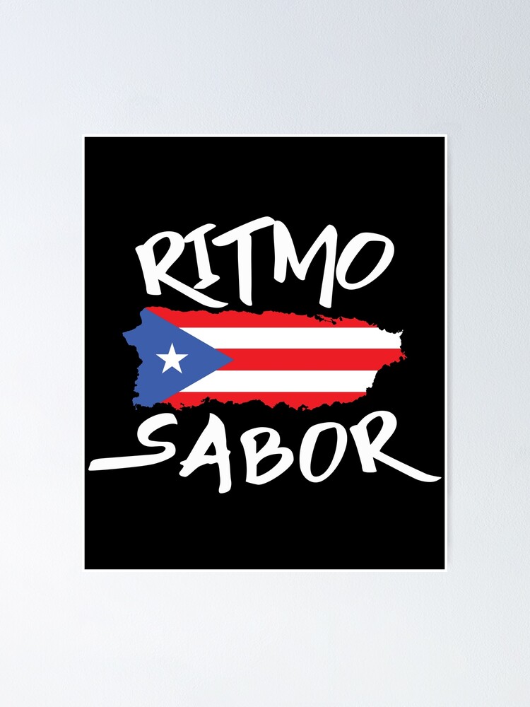 "Proud To Be Puerto Rican Heritage Flag T Shirt Merch" Poster for Sale ...