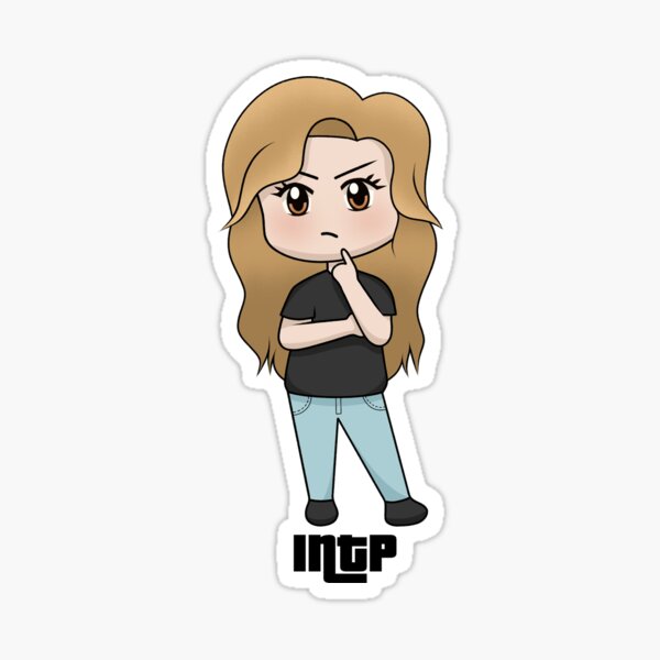 "Chibi INTP" Sticker for Sale by mbtimes | Redbubble