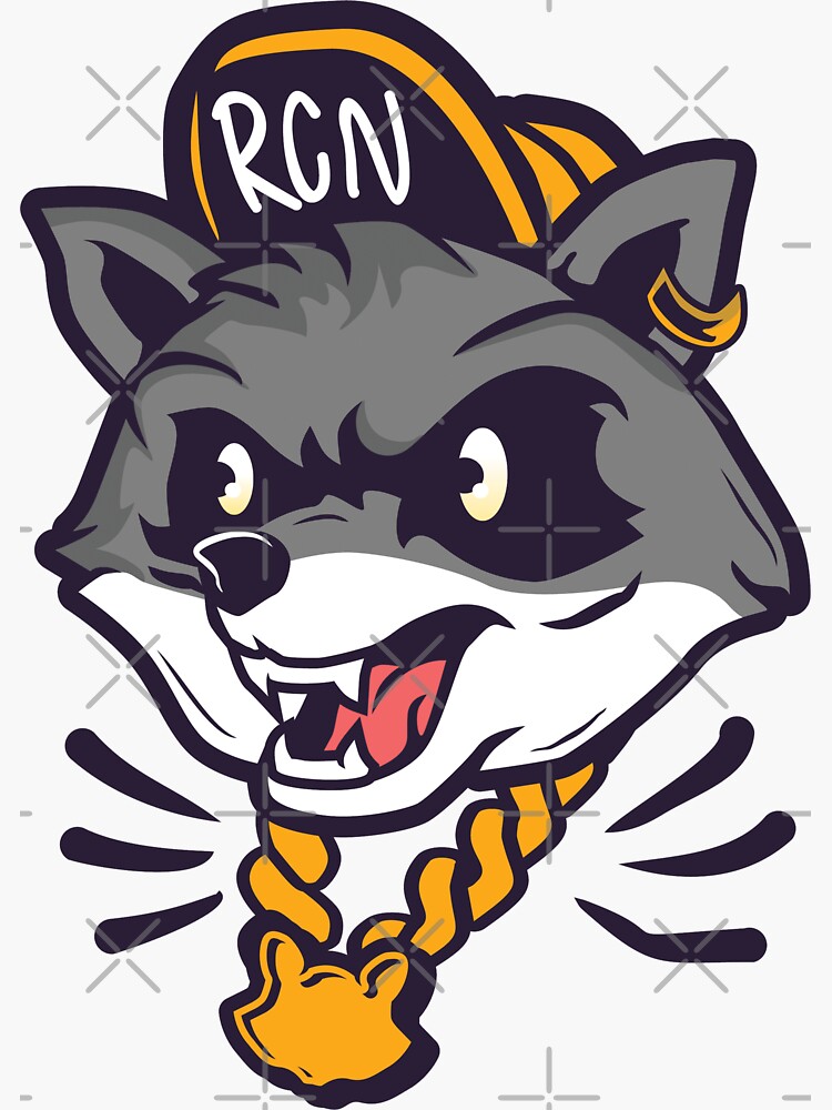 "Gangster Raccoon illustration - Cool Raccoon Design Gift Idea For ...