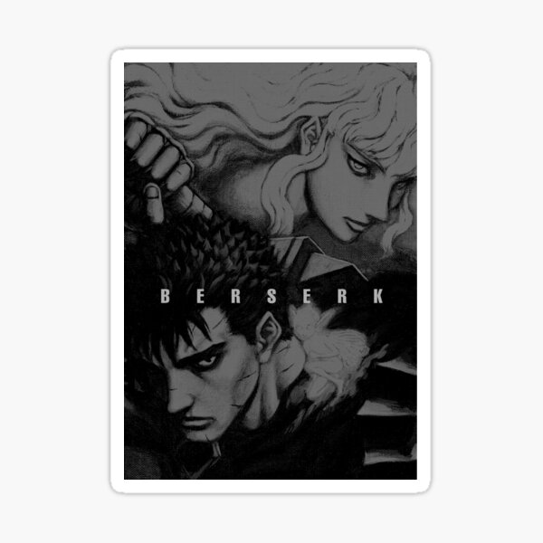"Guts e Griffith" Sticker by Animuch | Redbubble
