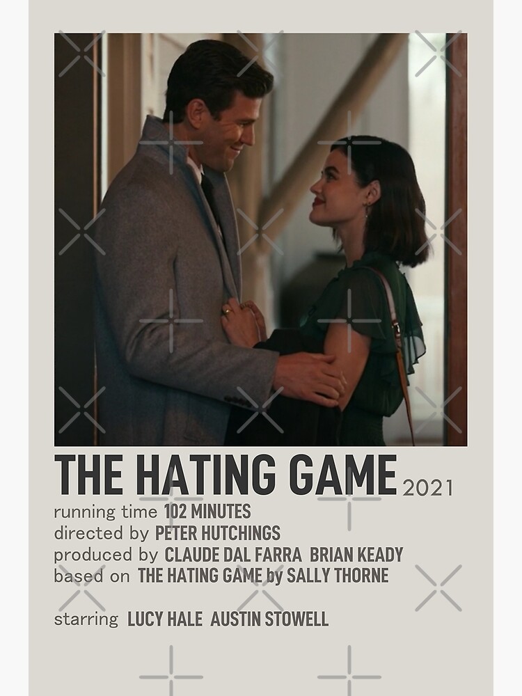 "The Hating Game movie polaroid poster" Poster by aylenchu | Redbubble