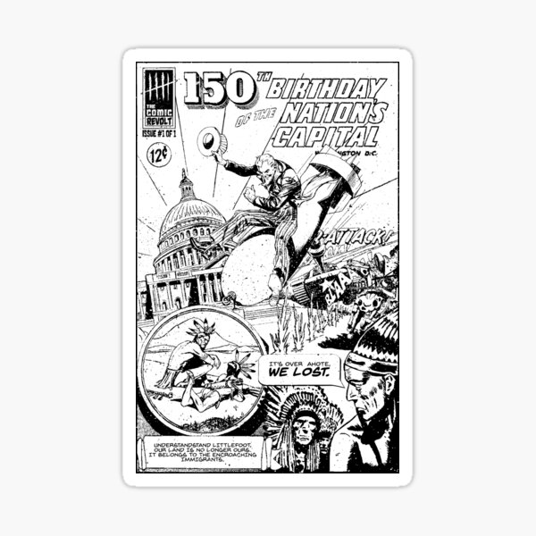 "150th Birthday of the Nations Capitol" Sticker for Sale by ...
