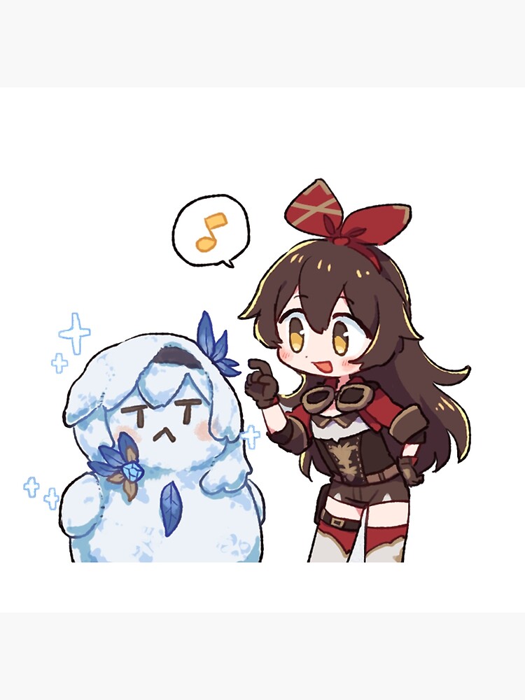 "Eula Amber Genshin impact icons" Art Print for Sale by Animecomic ...