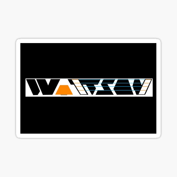 "Wattson Logo" Sticker for Sale by WhiskeyandChalk | Redbubble