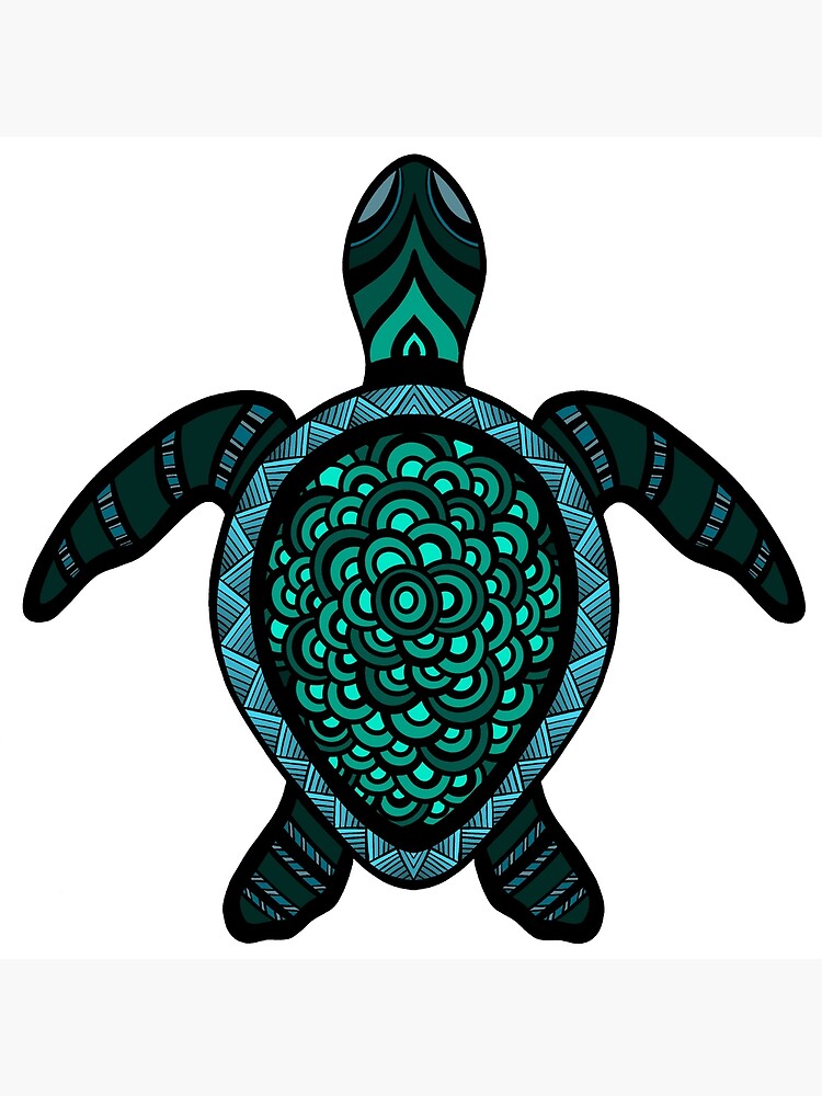 "Reenadesigns - Turtle " Poster for Sale by Reena-designs | Redbubble