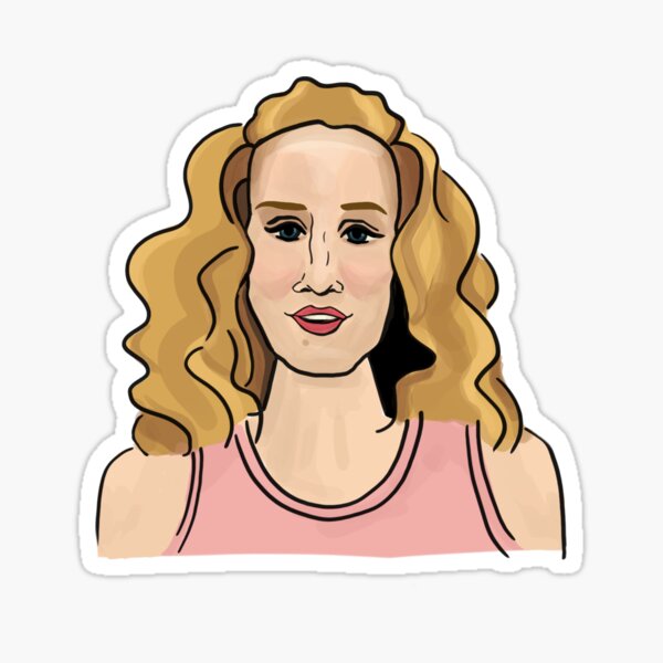 "Carrie in the first season" Sticker for Sale by LuchaNima | Redbubble