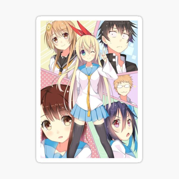 "Nisekoi" Sticker for Sale by Soulzodiac | Redbubble