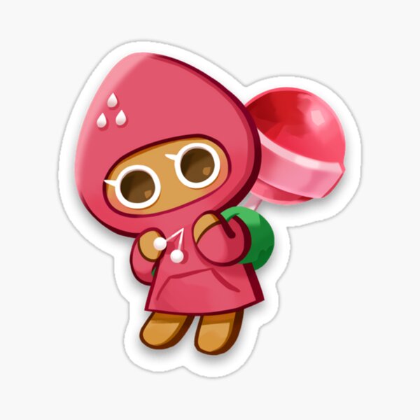 "Strawberry Cookie! Kingdom of Cookie Run" Sticker for Sale by ...