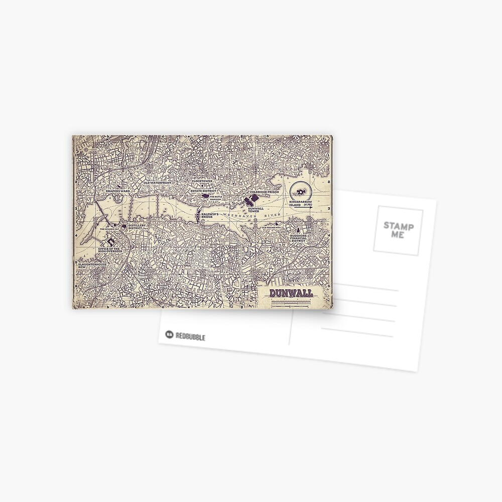 "Map of Dunwall" Poster for Sale by mistursuperstar | Redbubble